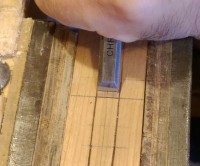 6 – Cutting the True Sound Hole; and gluing up. | Stonelaughter Flutes